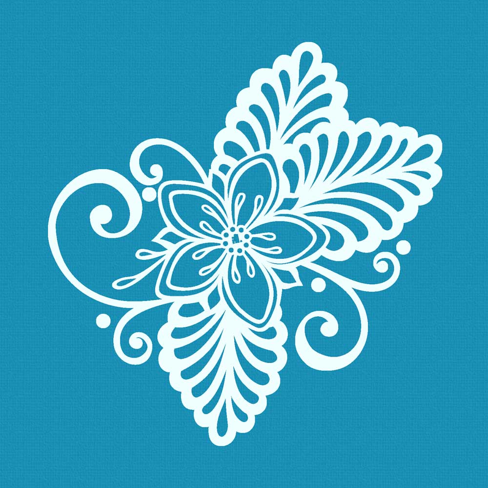 Spring Reign – Mini Mesh Stencil – The Blanc Canvas