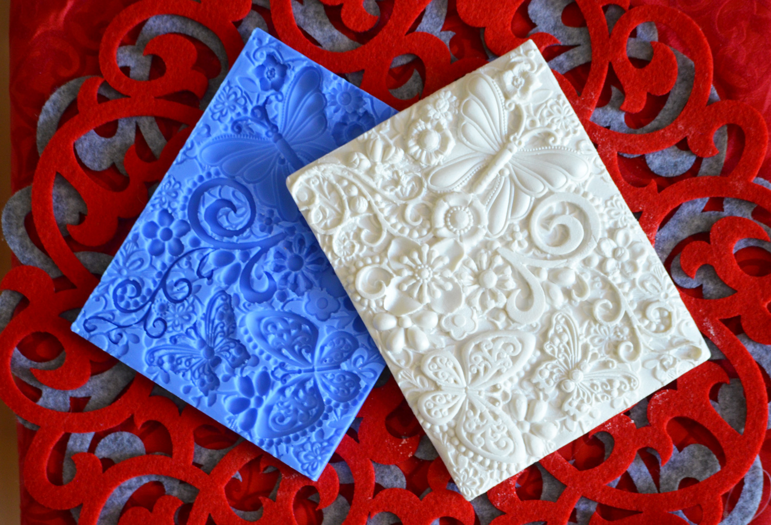 Tranquil Garden – Bas-Relief Mould – The Blanc Canvas