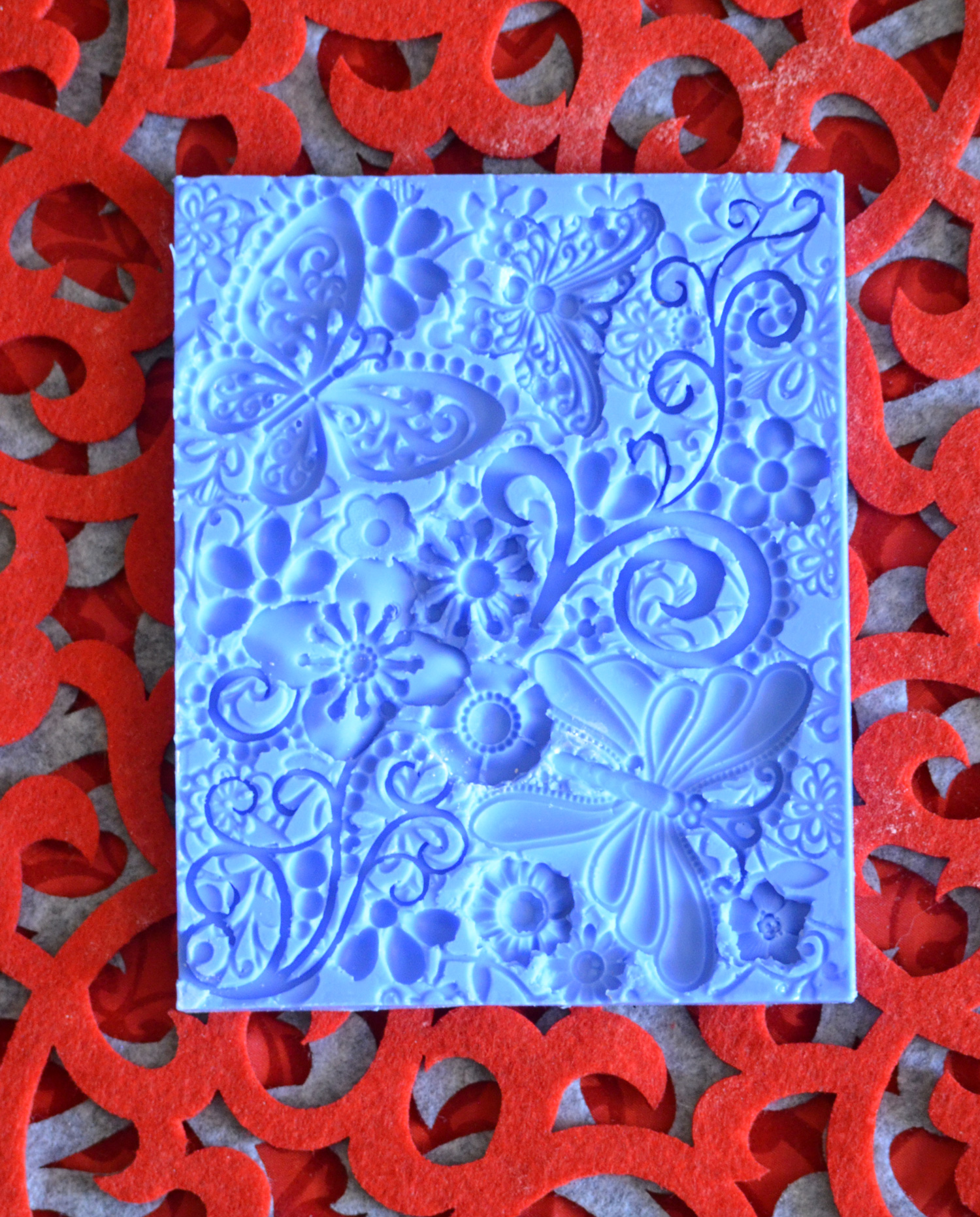 Tranquil Garden – Bas-Relief Mould – The Blanc Canvas