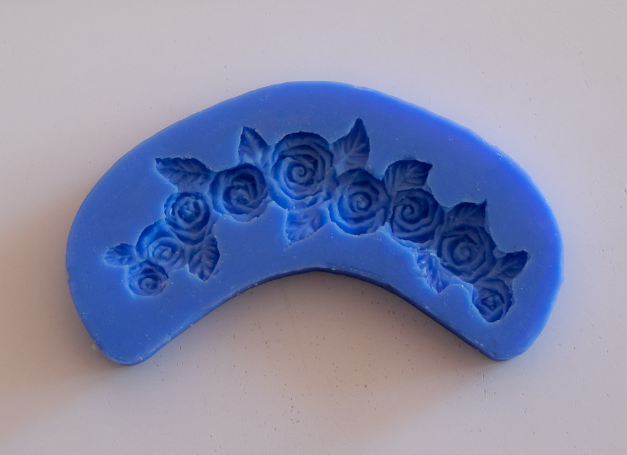 Rose Drape – Bas Relief Embellishment Mould – The Blanc Canvas