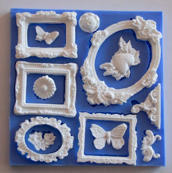 Compilation of Frames – Bas Relief Embellishment Mould – The Blanc Canvas